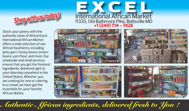 EXCEL International African Market - Diaspora Watch